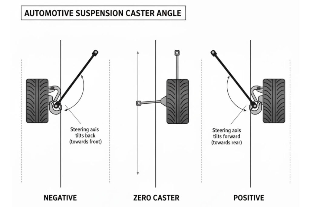 Caster Angle Definition | SH Auto Glossary